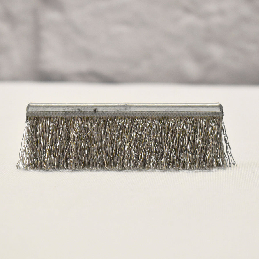 3" Beam Sweep, Top/Bottom Brush - SS – Digilube Systems